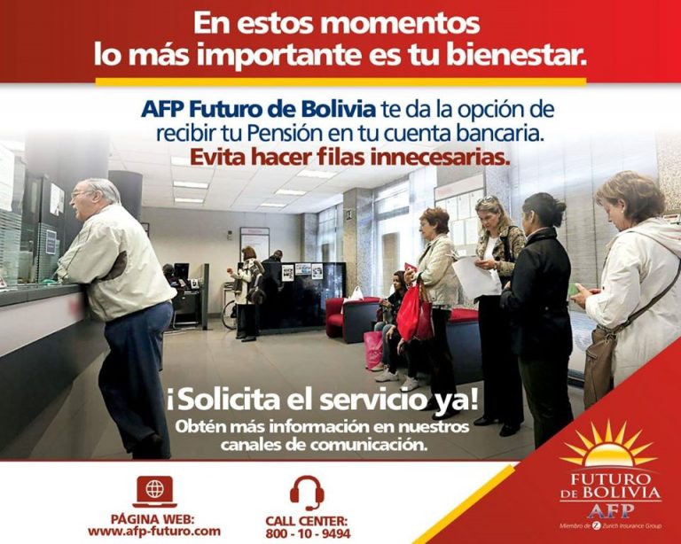 Sí, AFP Futuro de Bolivia está solicitando información para pagar ...