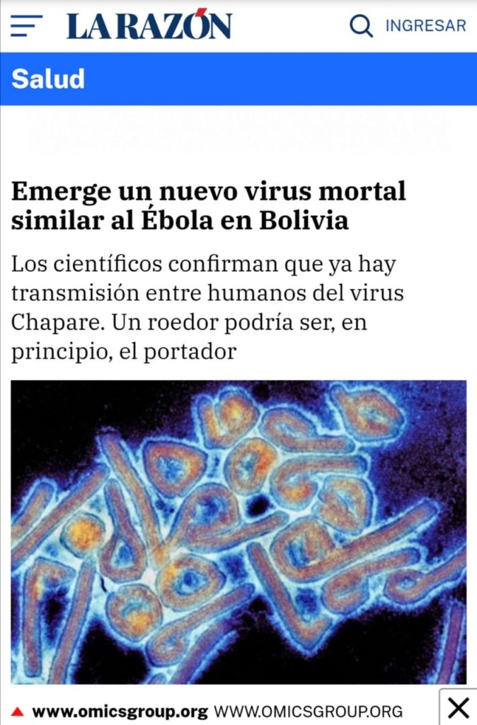 Existe el virus del Chapare, pero no es reciente – Bolivia Verifica