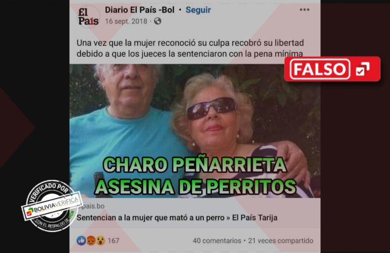 Antigua Nota De El País De Tarija Fue Manipulada Para Desinformar Sobre