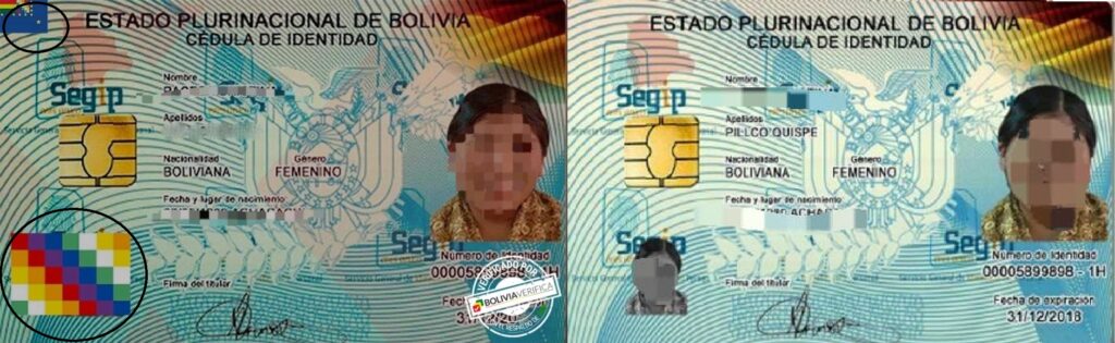 Este no es el diseño de la nueva cédula de identidad – Bolivia Verifica